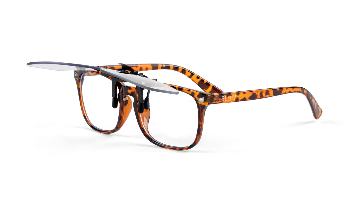 Blue Light Blocking Clip on Glasses — The Tech Stone